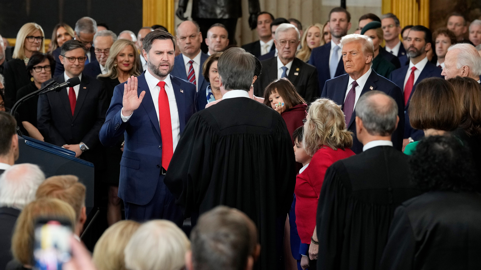 JD Vance takes oath of office - ABC11 Raleigh-Durham