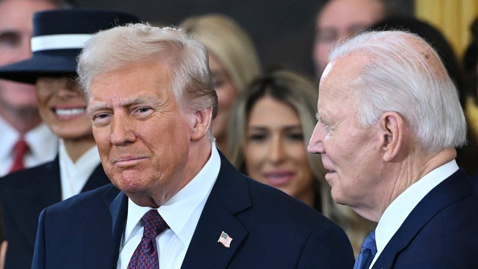Trump inaugural address: Scathing rebuke of Biden's 'horrible betrayal ...