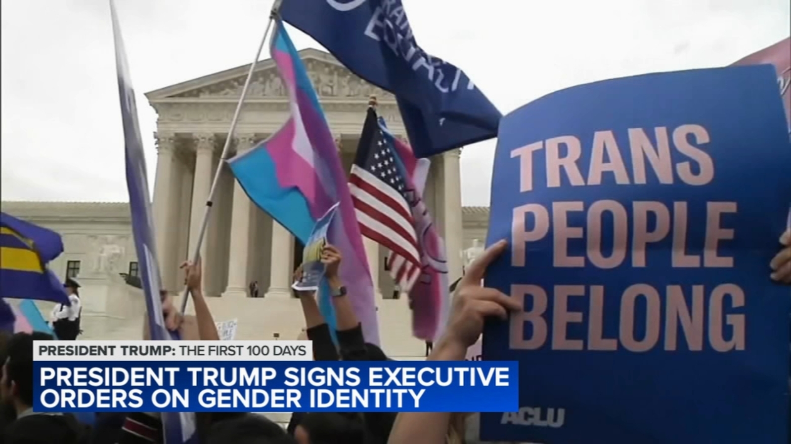 President Donald Trump executive orders: Transgender rights advocates ...