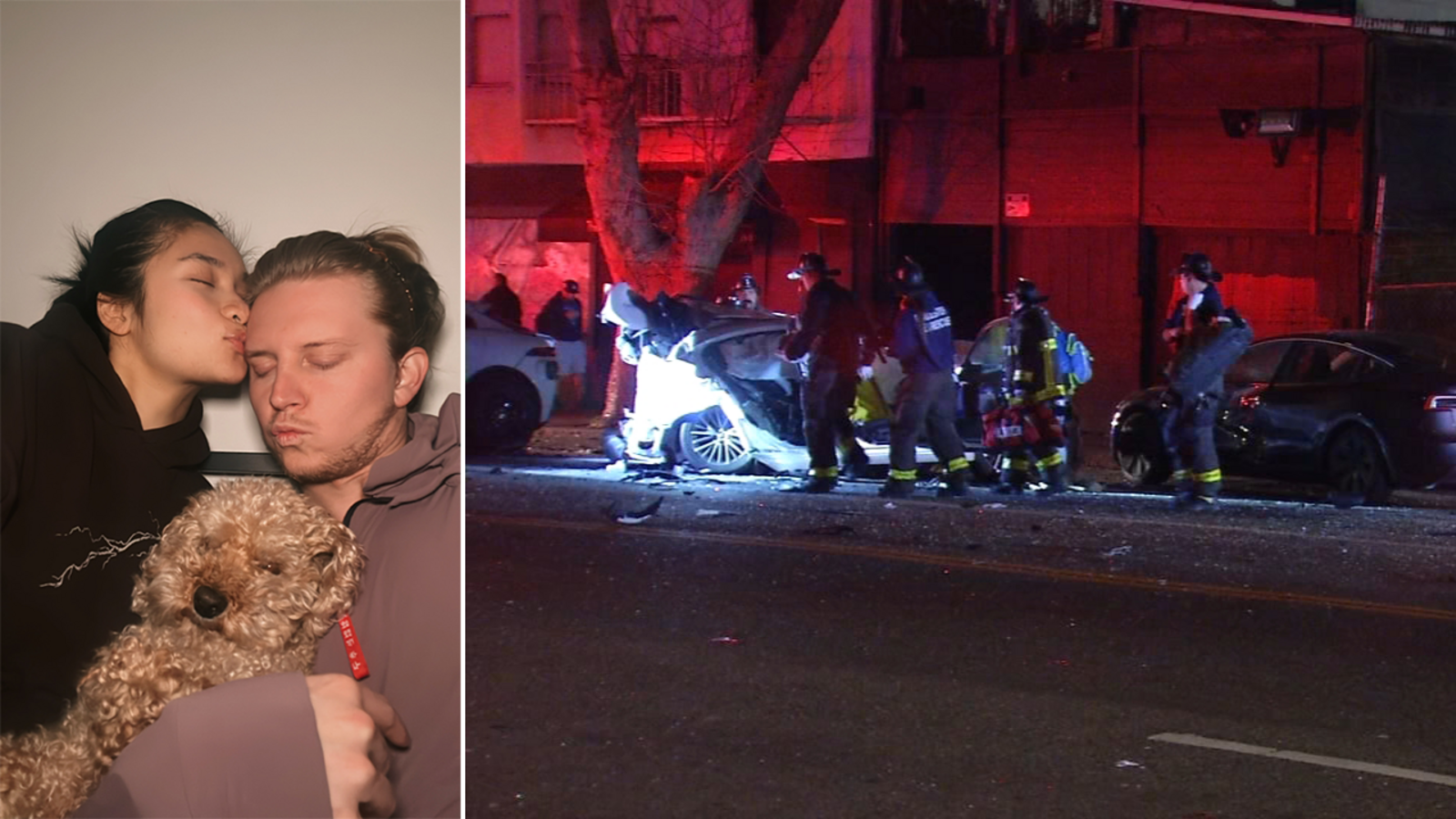 EXCLUSIVE: Survivor of Harrison Street crash remembers slain boyfriend ...