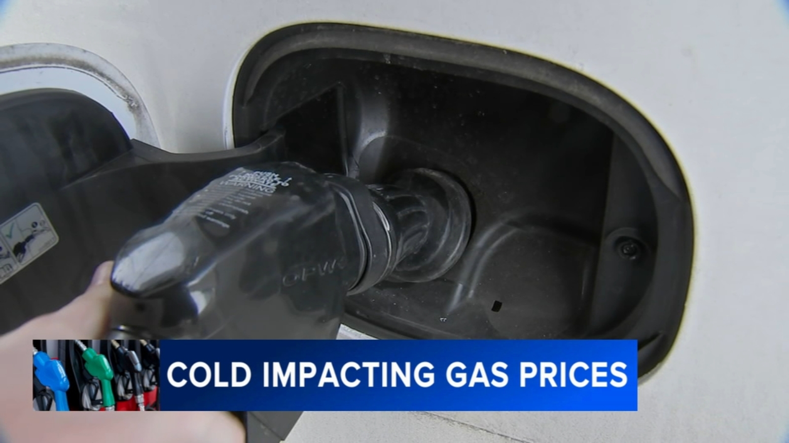 Gas prices rise in the Philadelphia area as temperatures falls, but other factors also play a ...