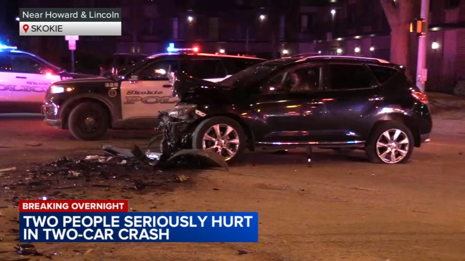 Chicago-area traffic: 2 critically injured in Skokie crash near Howard ...