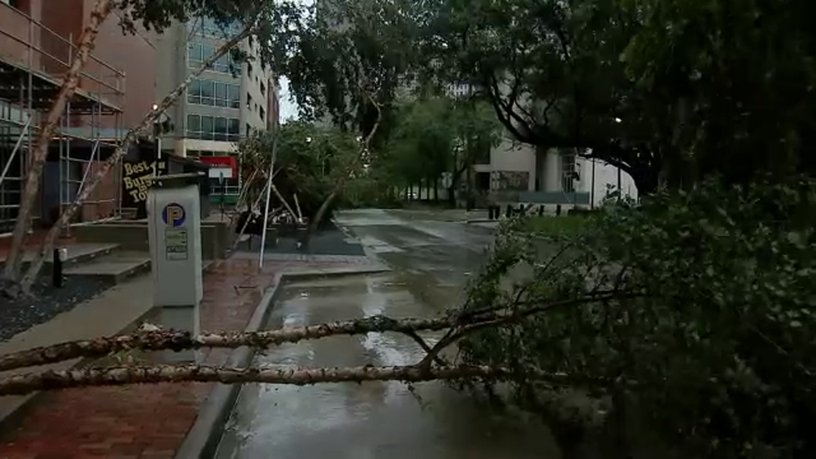 Hurricane Beryl was nearly a Category 2 storm at landfall in southeast ...