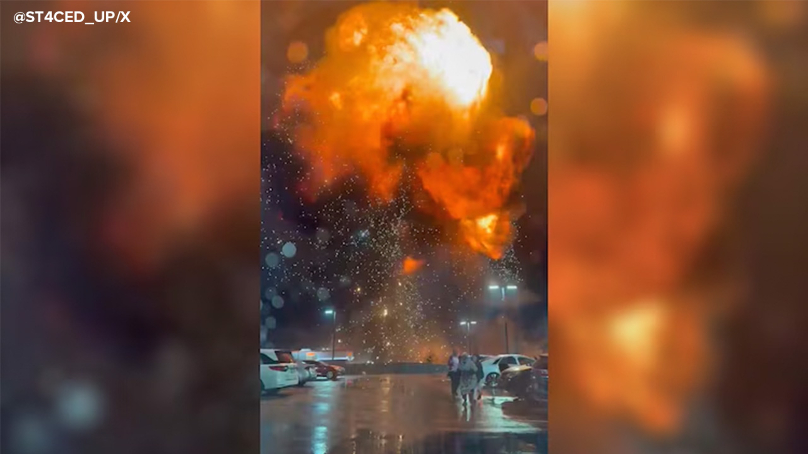 Philadelphia plane crash: Learjet 55 goes down in fiery explosion near ...