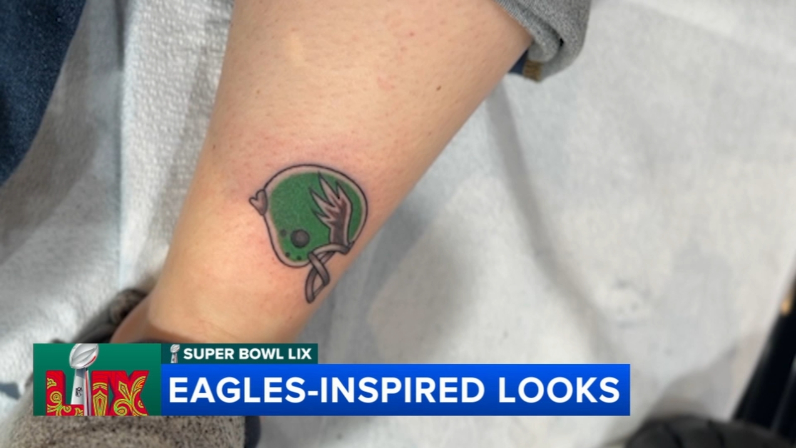 Eagles fans find unique ways to wear their pride - 6abc Philadelphia