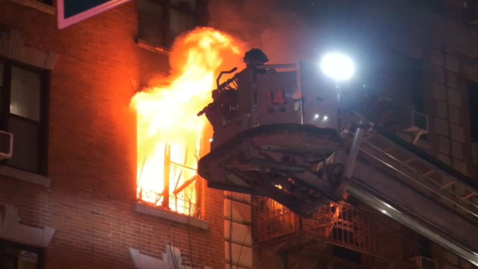 East Harlem fire: 3 people hurt, including firefighter, after flames ...