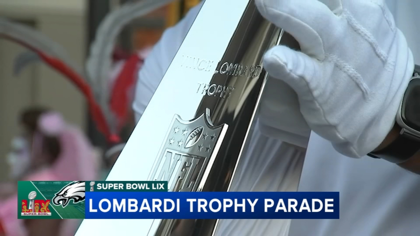 Vince Lombardi Trophy paraded down French Quarter in New Orleans ahead ...