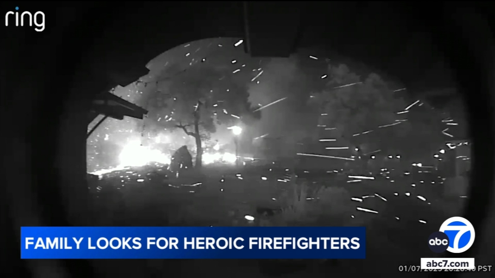 Pasadena family searching for Los Angeles County firefighters who saved ...