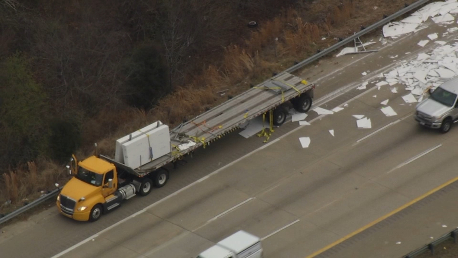 Morning traffic conditions | Right lane closed on I-87 south near ...