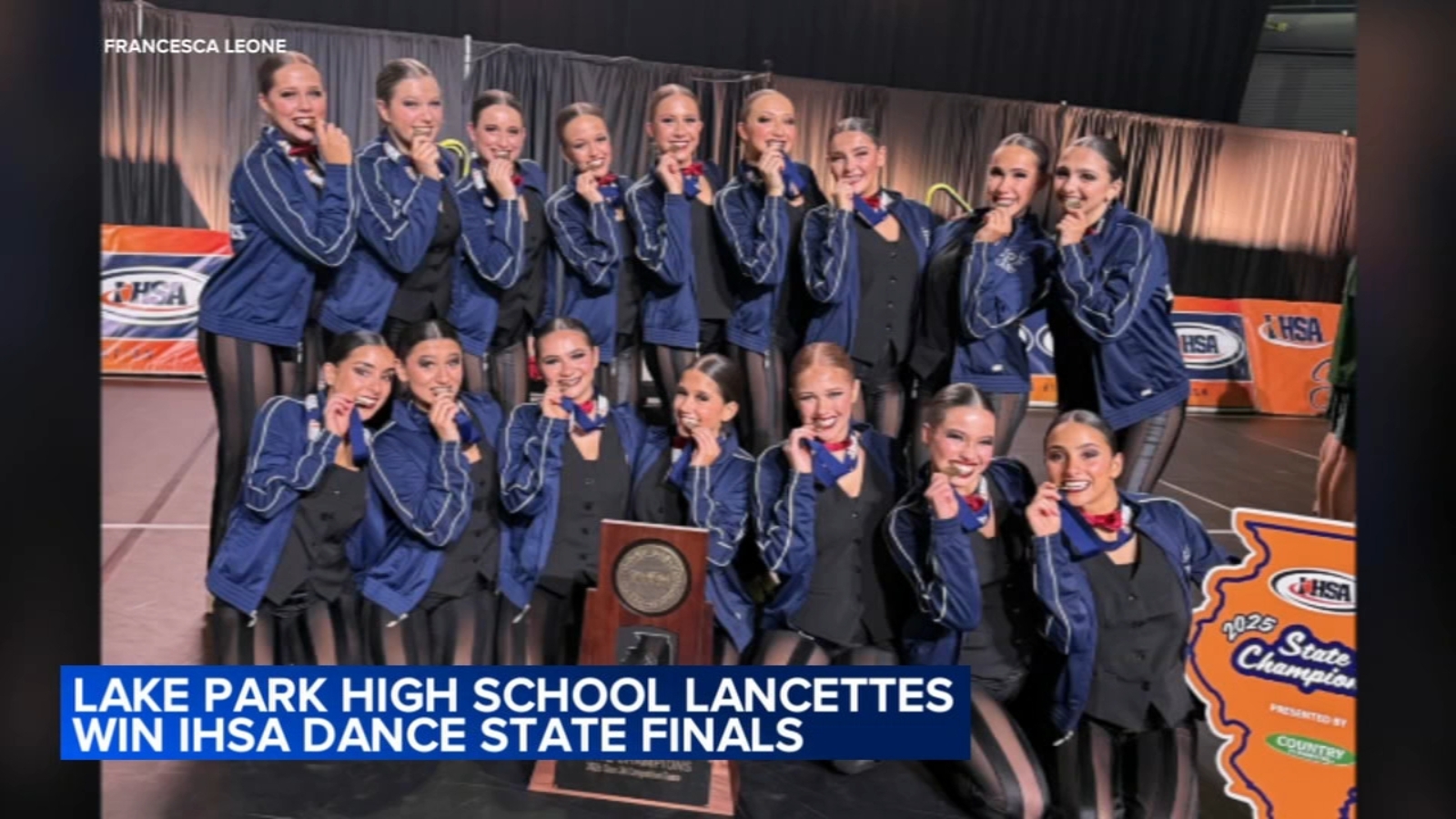 Lake Park High School Lancettes win IHSA Dance State Finals - ABC7 Chicago