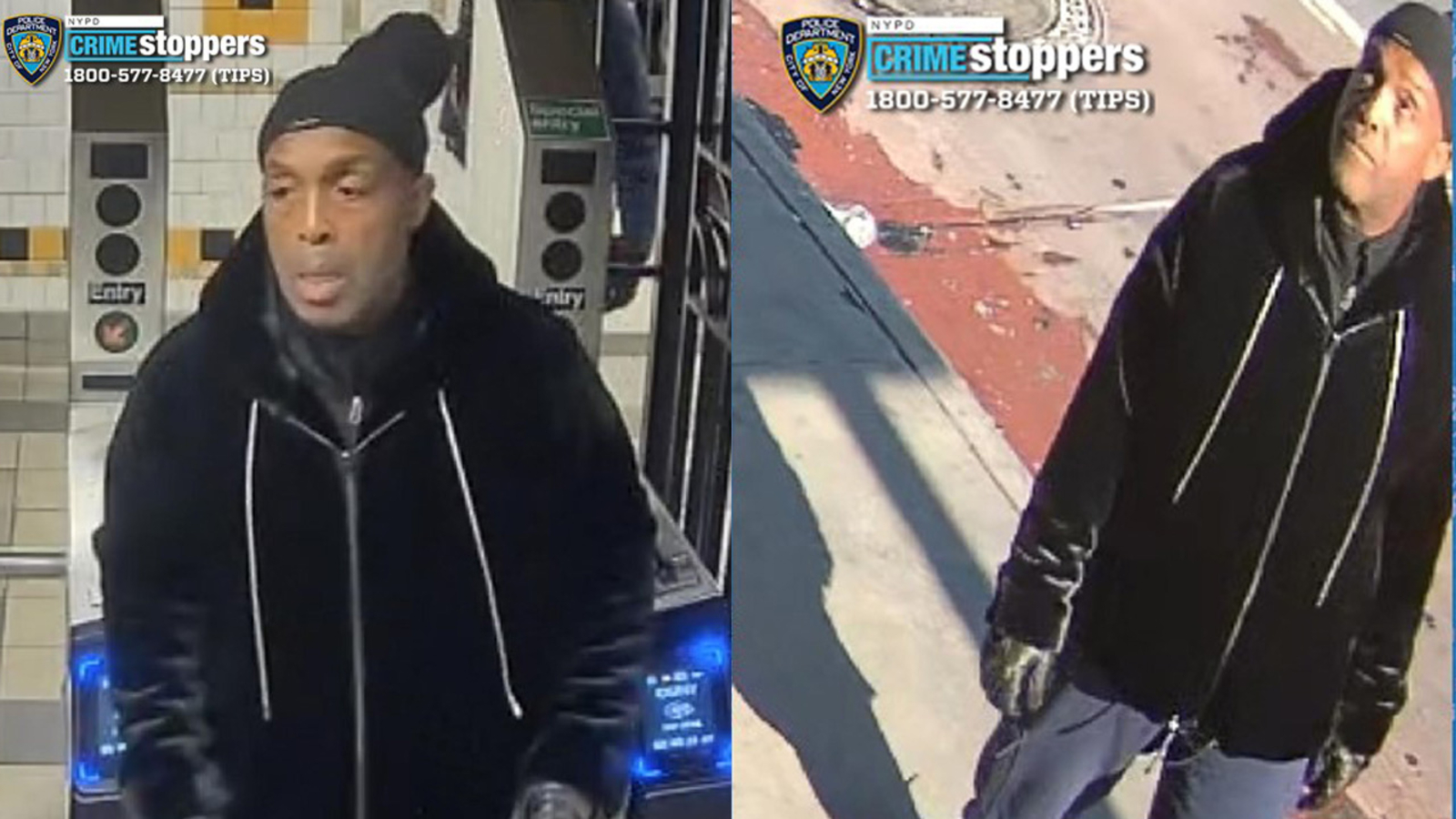 Police release images of suspect wanted for allegedly killing van ...