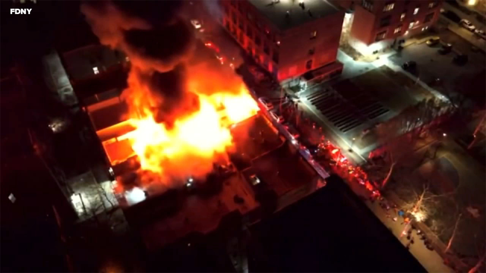 Harlem fire: Massive fire injures 4 FDNY firefighters at vacant ...