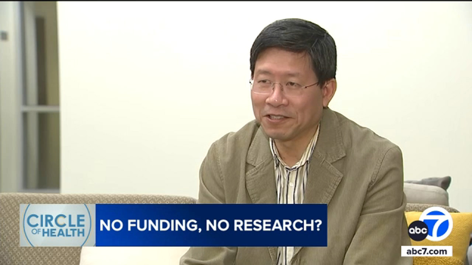 UCLA scientist Dr. Otto Yang says funding uncertainty could threaten ...