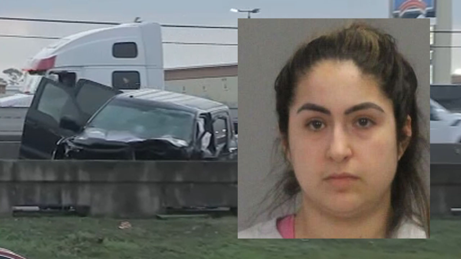 I-45 North Freeway crash: Woman accused of causing deadly 4-vehicle crash was out on bond for ...