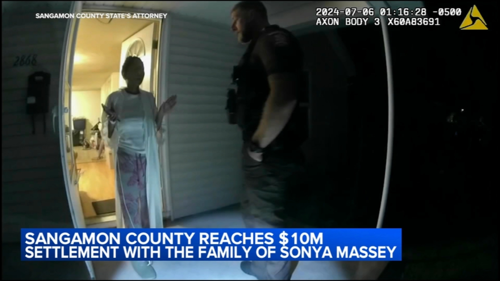 Sonya Massey death: Sangamon County reaches $10M settlement with family ...