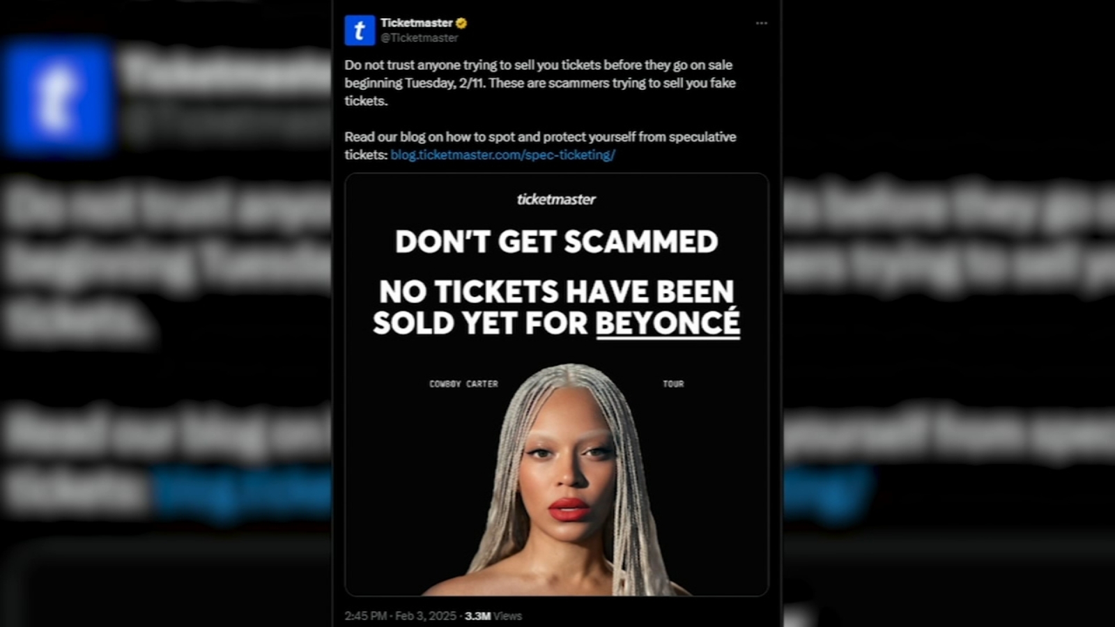 Beyoncé tickets: Third-party brokers selling 'speculative tickets' for ...