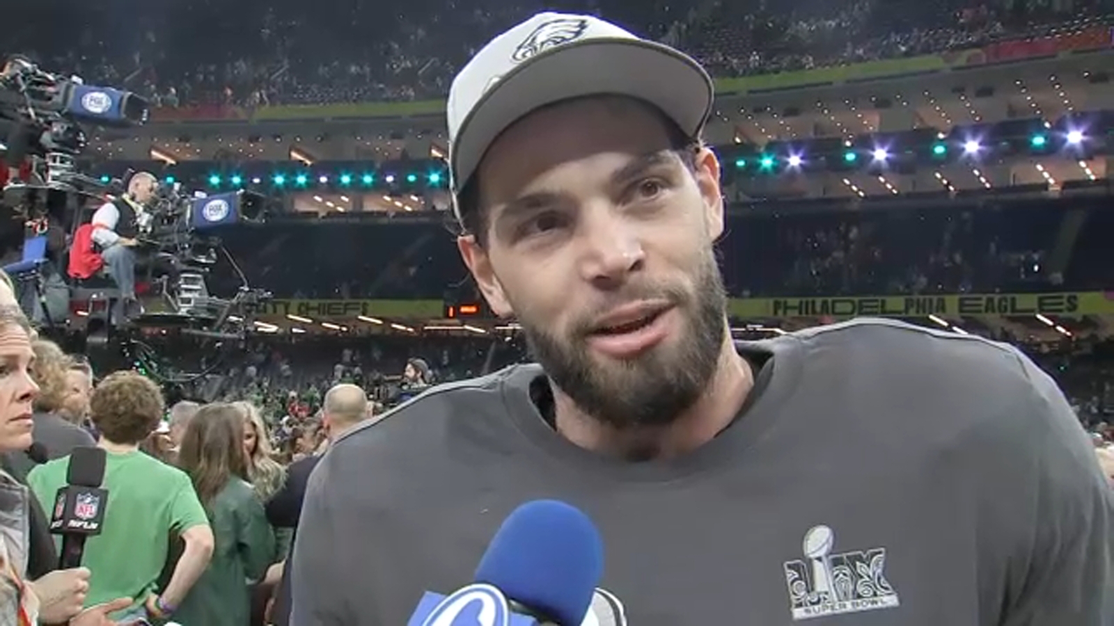 Dallas Goedert on victory: 'Excited for the parade in Philly' - 6abc ...