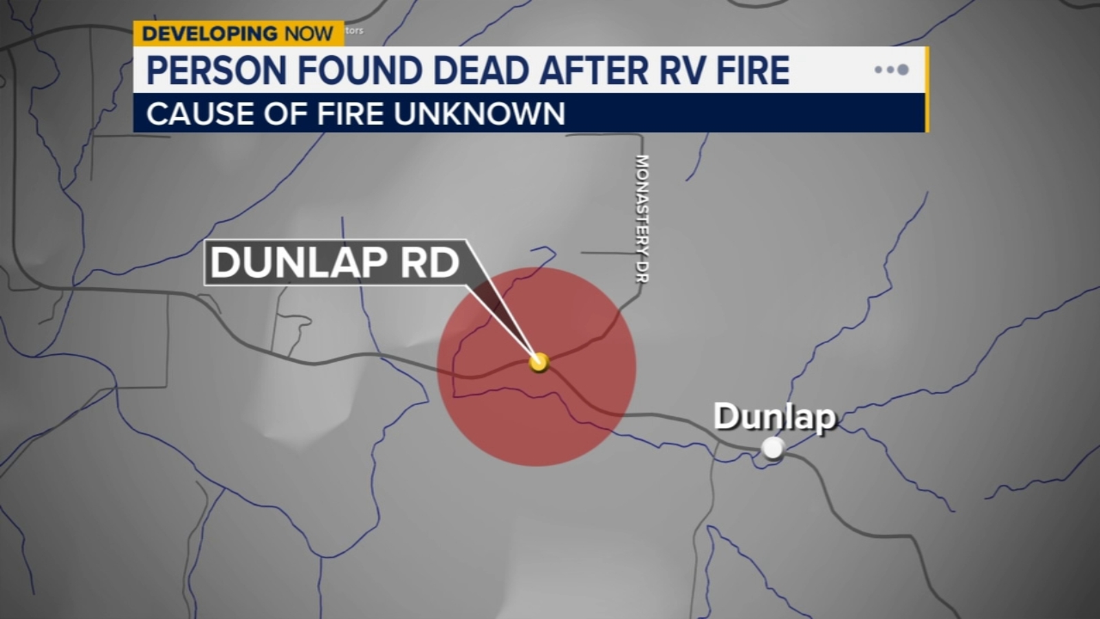 Person found dead following RV fire in Dunlap identified - ABC30 Fresno