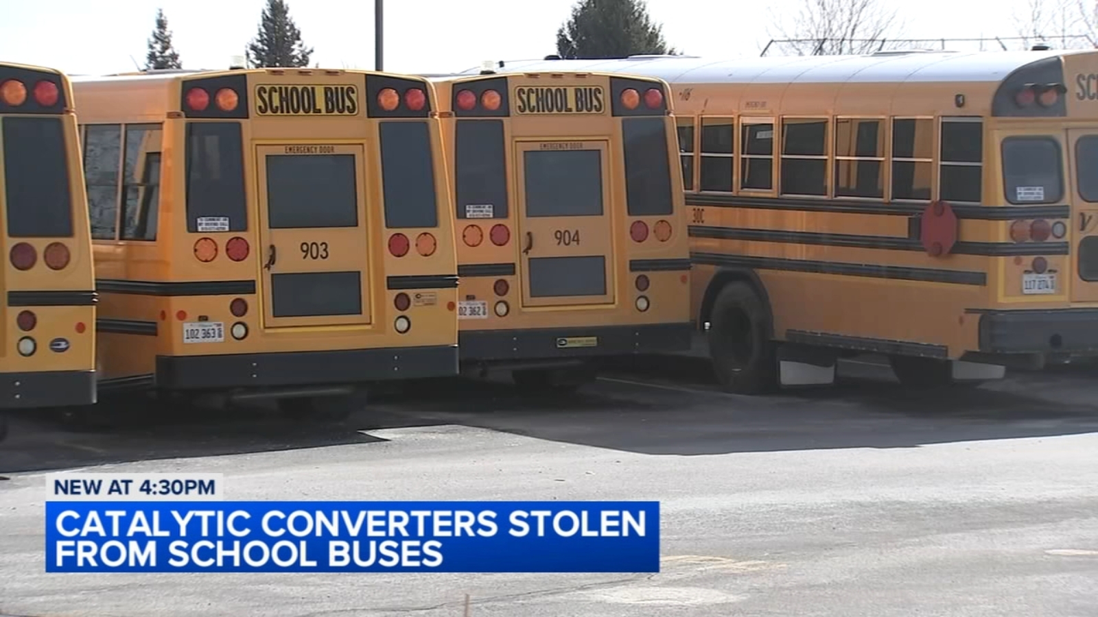 School bus catalytic converter thefts force Troy 30-C School District ...