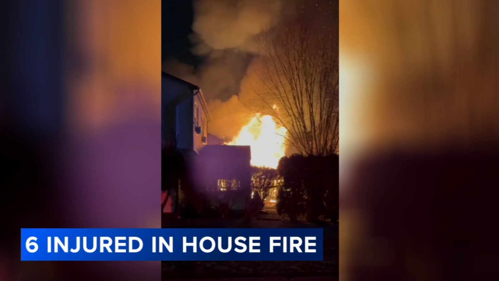 6 injured in house fire on Merganser Way in Bensalem, Bucks County ...