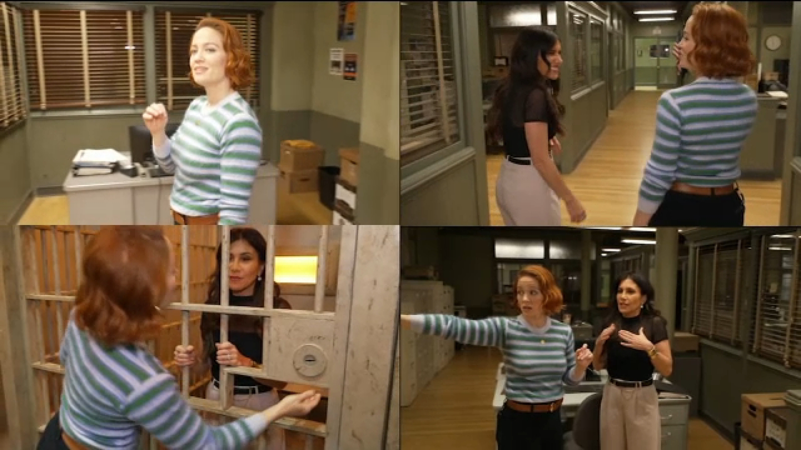 Entertainment reporter Joelle Garguilo takes a behind the scenes tour of the 'Will Trent' set in ...