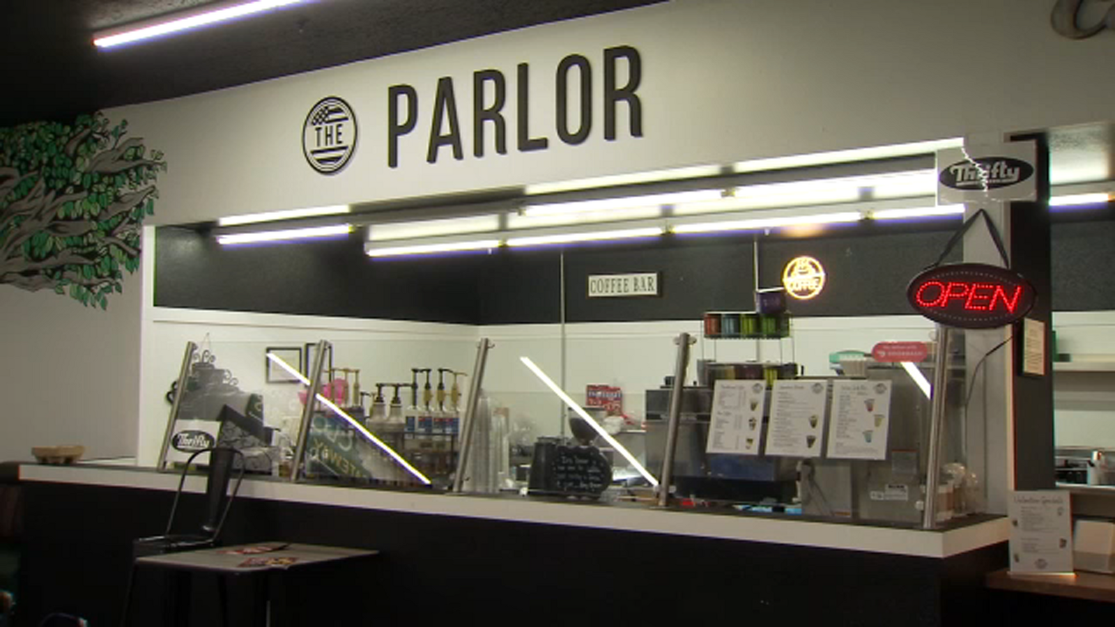 'The Parlor' serving up coffee and ice cream at Peacock Market in ...