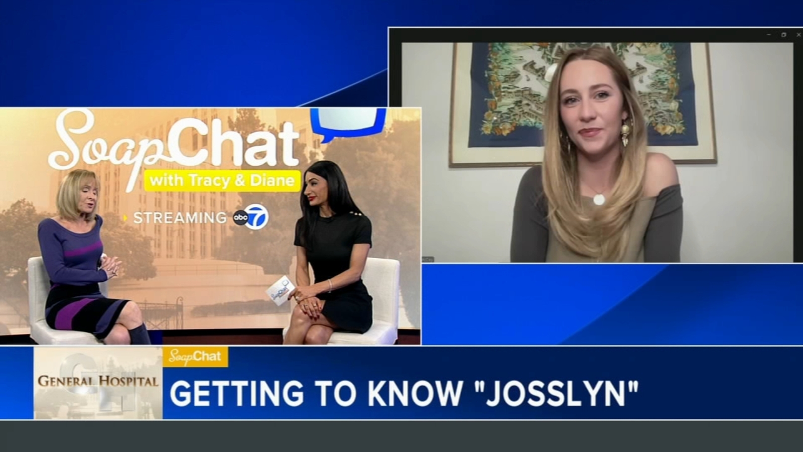 Soap Chat: Getting to know General Hospital's 'Josslyn Jacks' - ABC7 ...