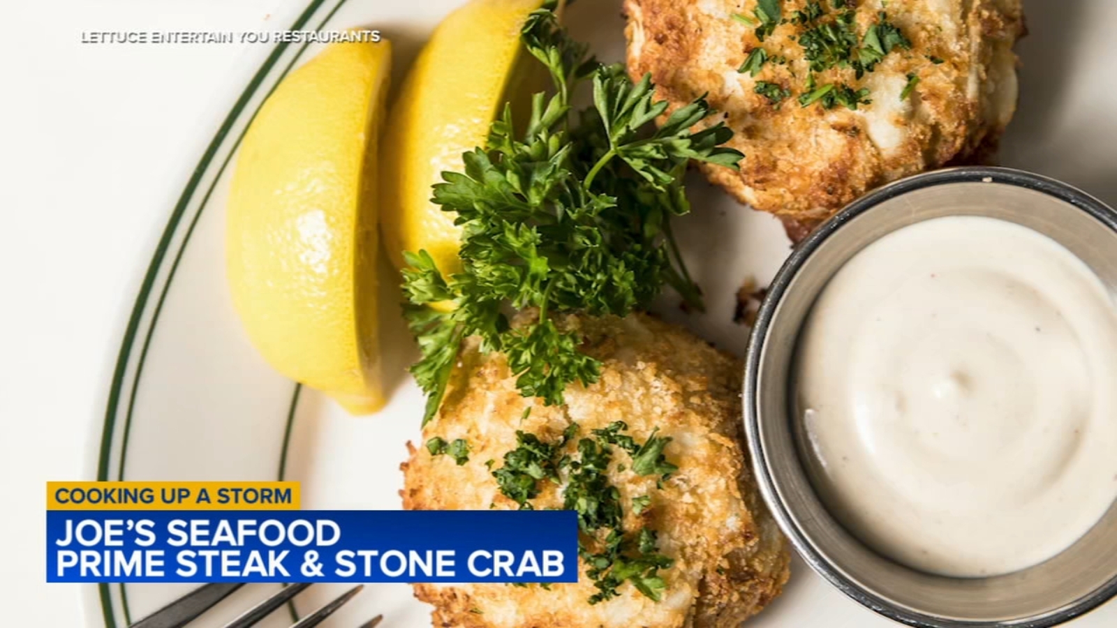 Cooking up a Storm: Crab Cakes with Joe's Seafood, Prime Steak & Stone ...