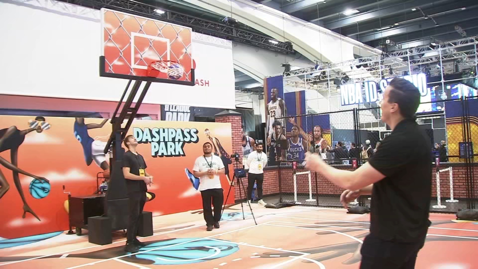 NBA All-Star Crossover at San Francisco Moscone Center lets fans get in ...