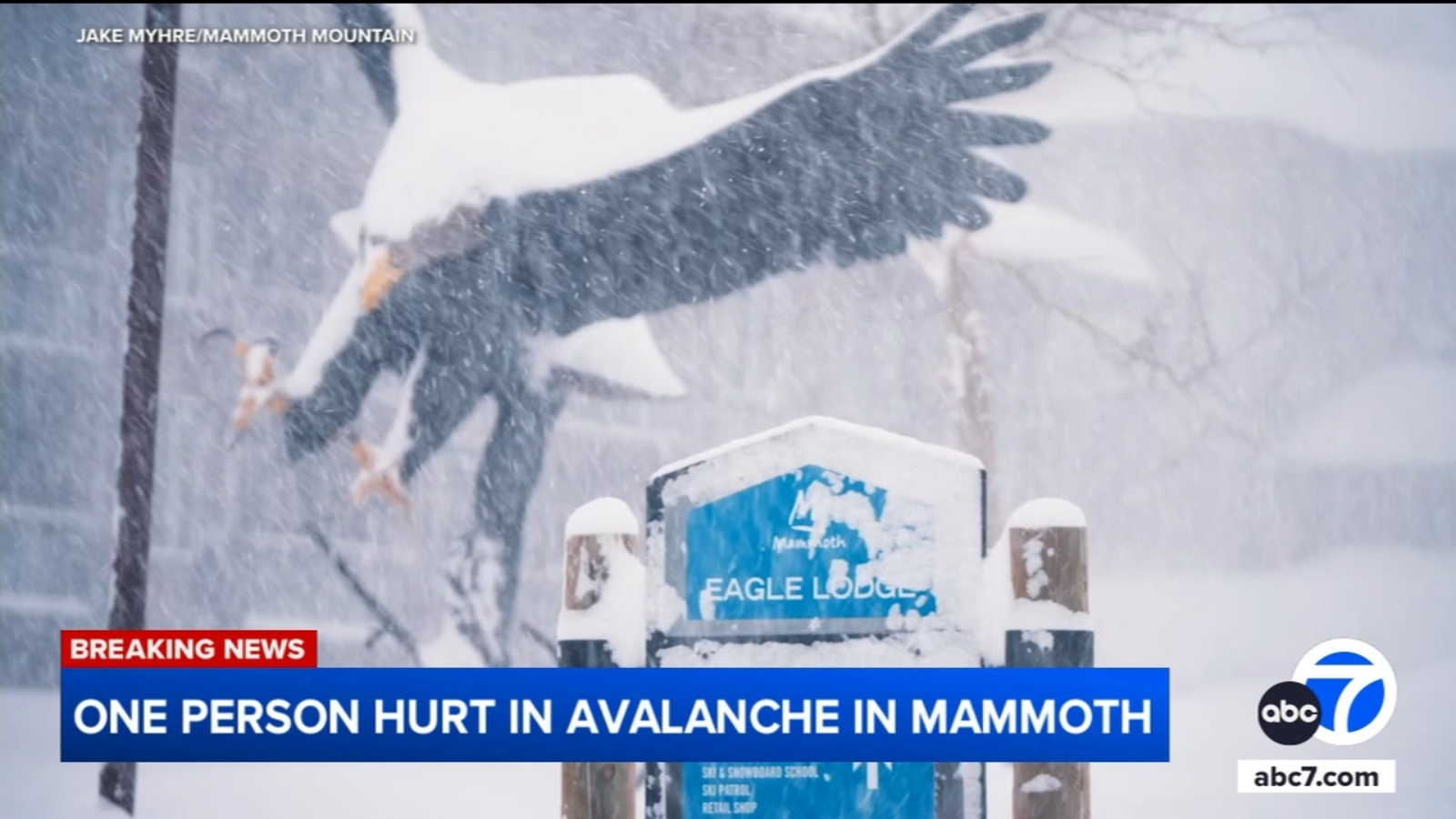 2 people trapped in avalanche, 1 seriously injured at Mammoth Mountain ...