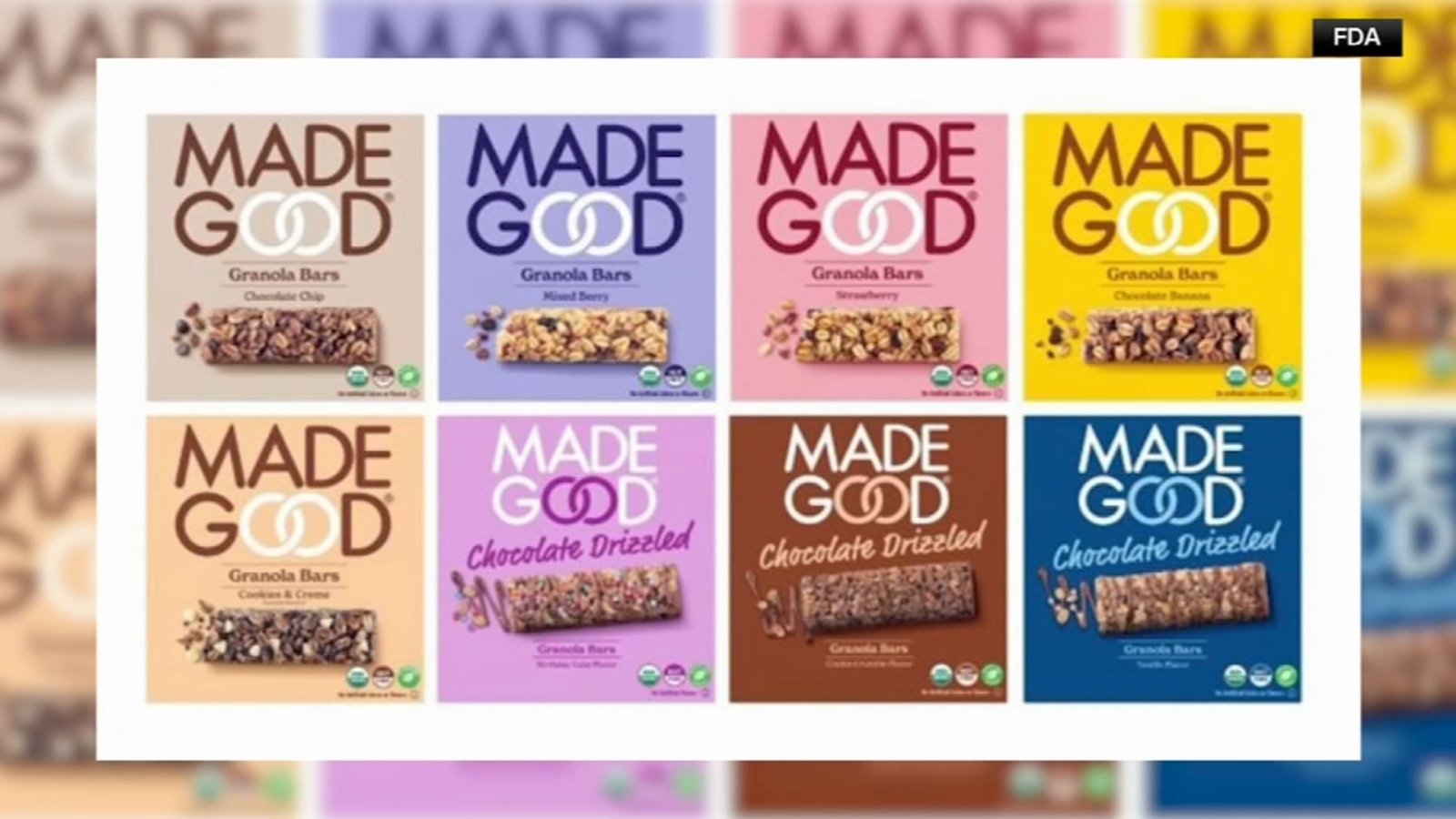 Food recall: FDA sets Class II recall for over 2 million MadeGood ...