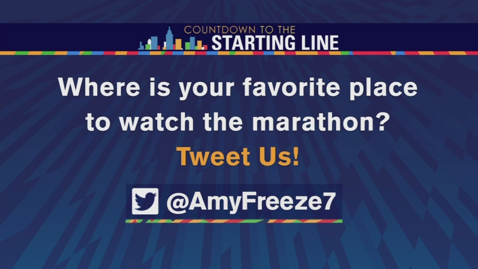 ABC7's TCS New York City Marathon special 'Countdown to the Starting Line' 2016 - Part 4 - ABC7 ...
