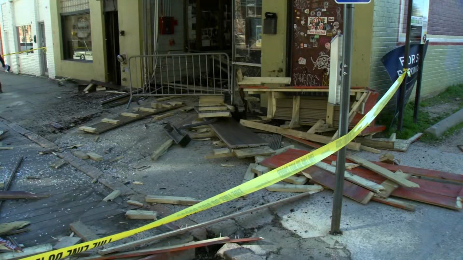 Lincoln Theatre damage | Driver crashes vehicle into live music venue ...