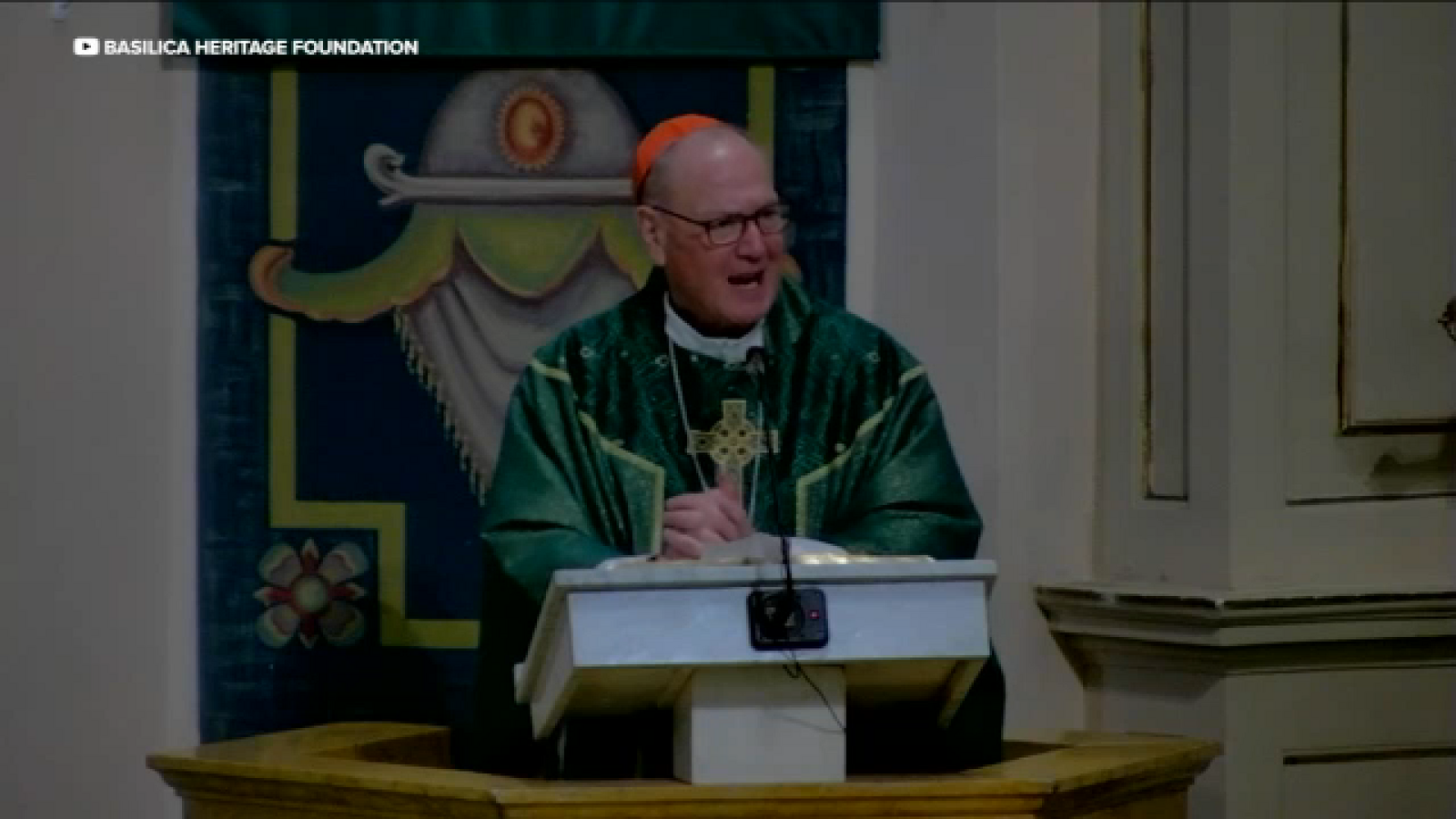 Archbishop of New York Cardinal Dolan presides over mass in Canada ...