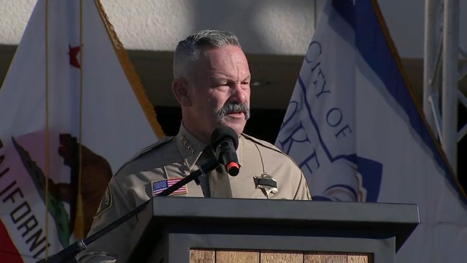 Chad Bianco, Alguacil del Condado de Riverside, anuncia su candidatura ...