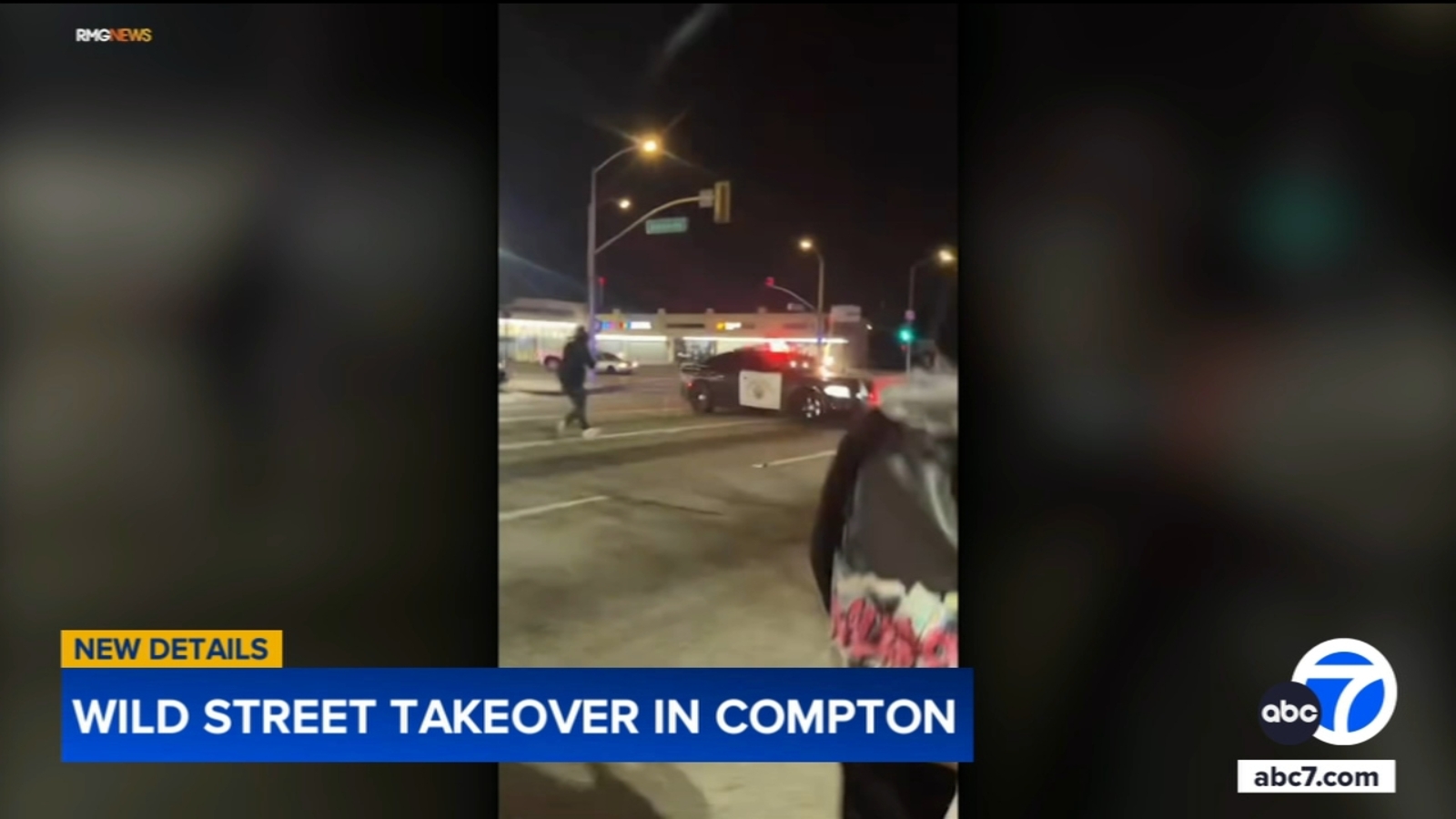 No shots fired at sergeant after Compton street takeover, CHP says ...