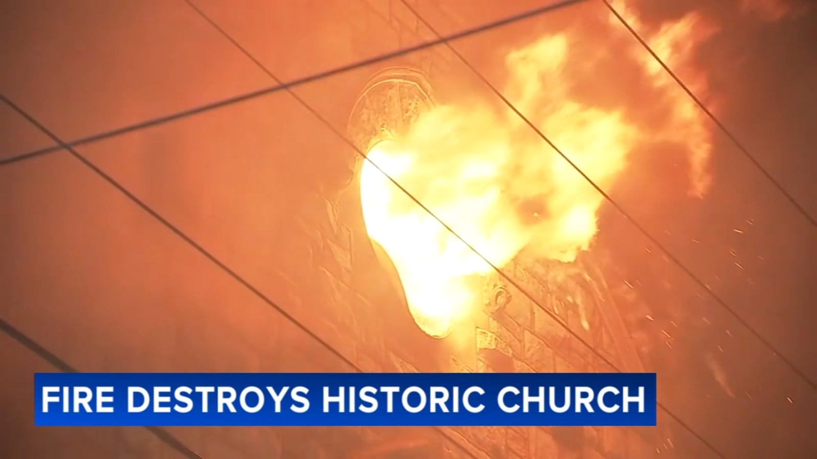 Fire destroys historic United Missionary Baptist Church on Thompson ...