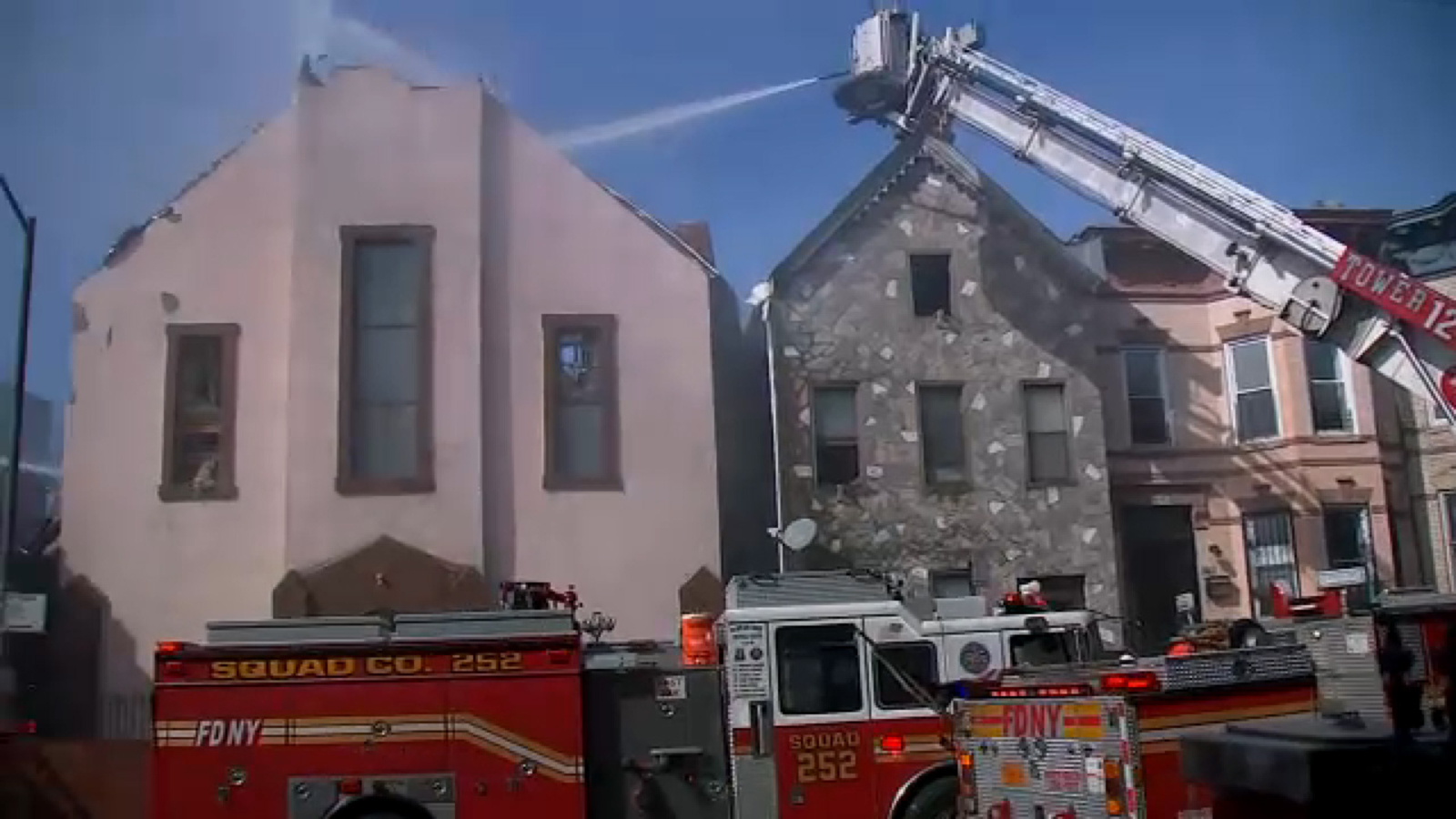 Brooklyn fire: Blaze destroys 100-year-old church in Bushwick - ABC7 ...