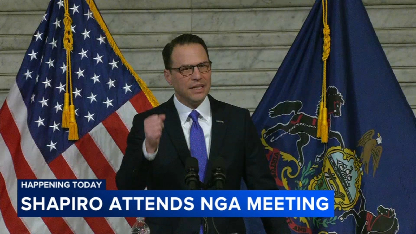 Shapiro attends NGA meeting after being appointed by Trump - 6abc ...
