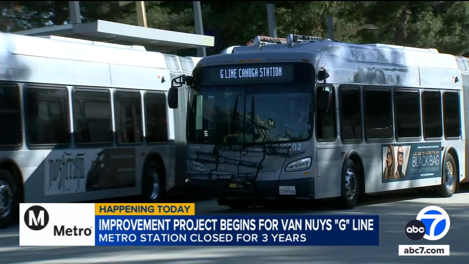 Metro G Line Van Nuys station in San Fernando Valley set to close for 3 ...