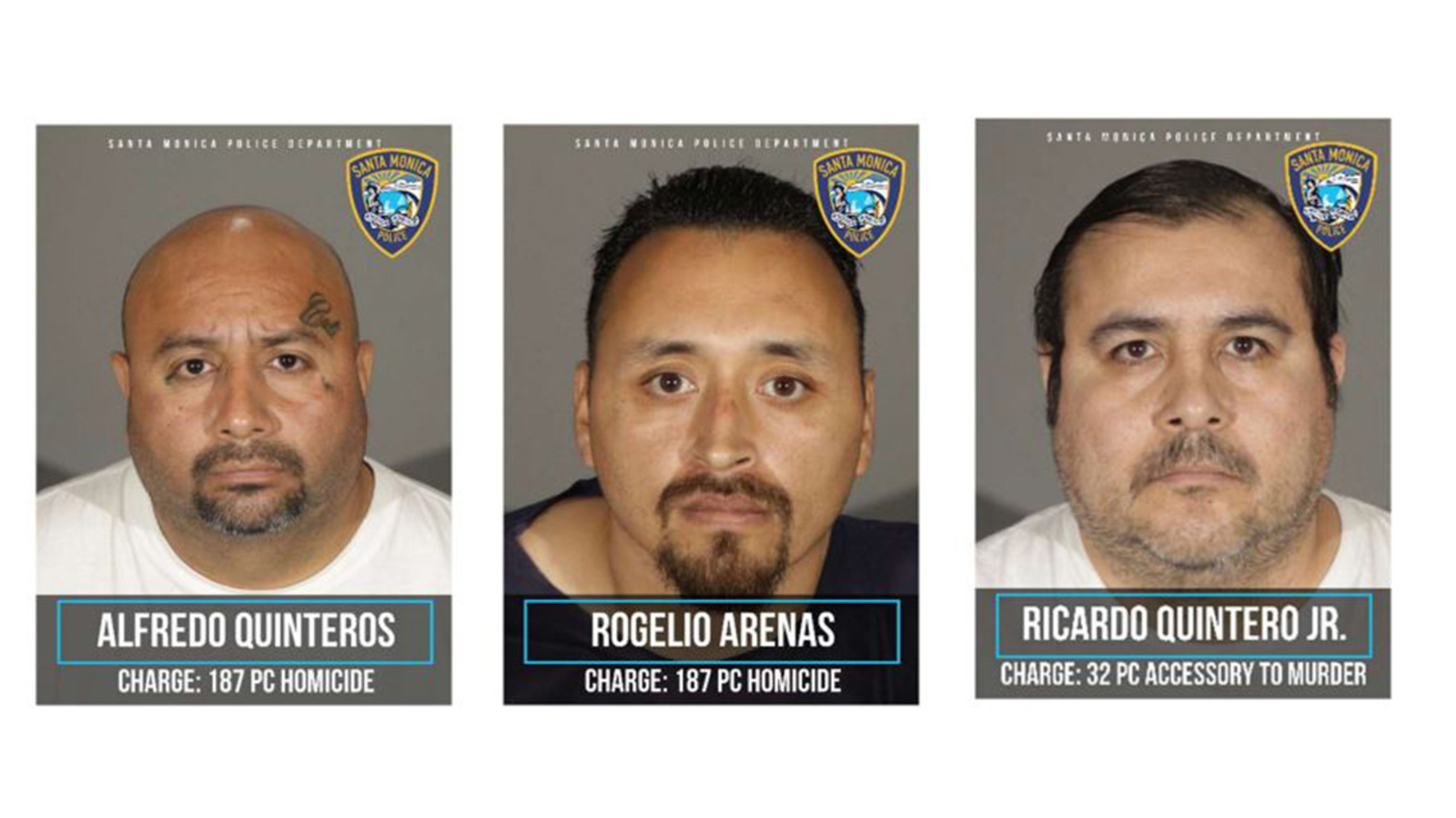 Alfredo Quintero, Ricardo Quintero Jr. y Rogelio Arenas detenidos por ...