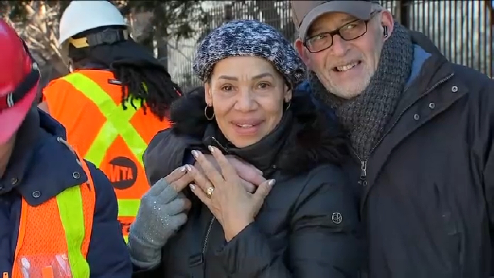 NYC MTA retrieves woman's diamond ring after it fell down subway grate ...