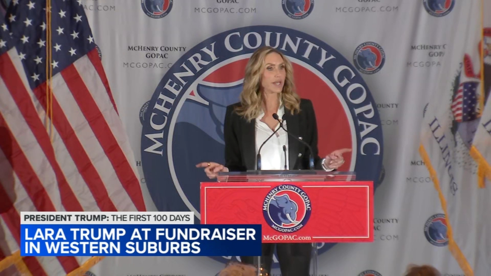 Illinois politics: President Donald Trump's daughter-in-law Lara Trump ...