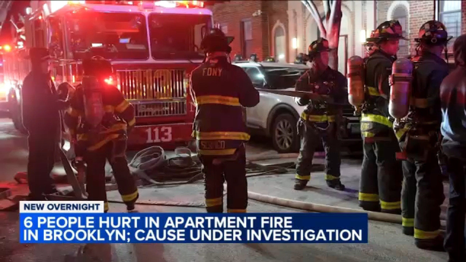 Brooklyn apartment fire in Prospect Lefferts Gardens leaves 6 injured ...