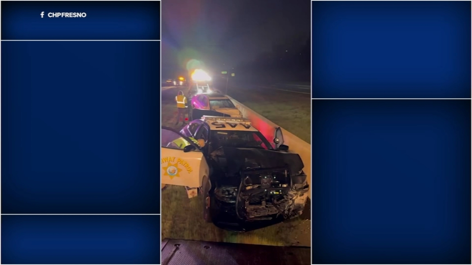 Three cars, including a patrol car, spin out following suspected DUI ...