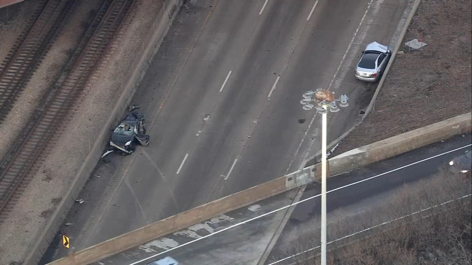 Chicago traffic: 2 injured in Kennedy Expressway crash on North Side; OB lanes reopen at Edens ...