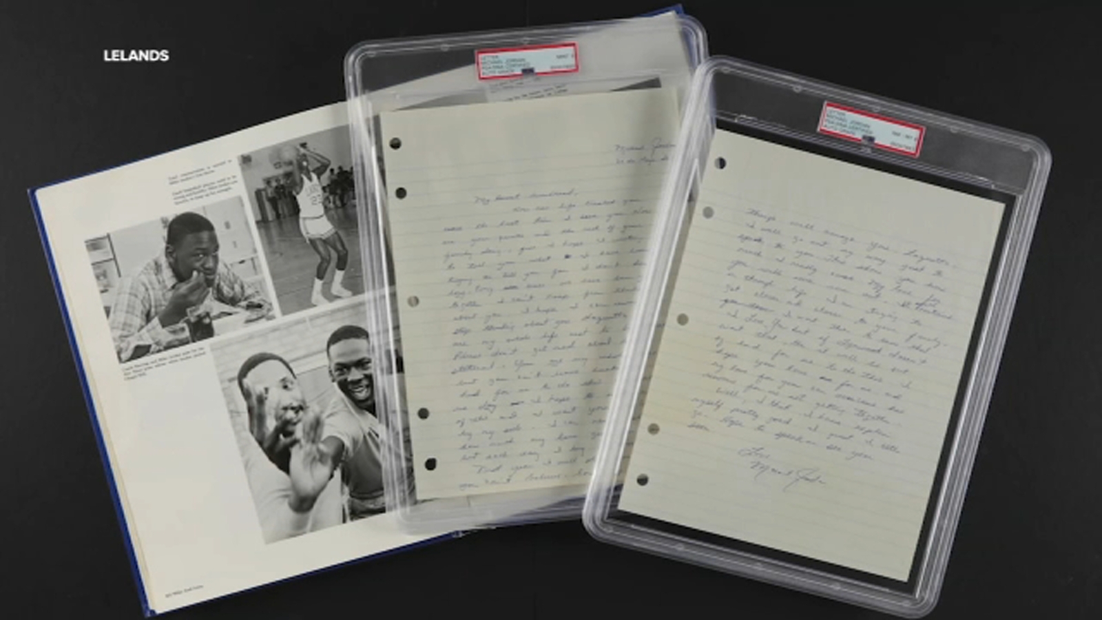 High school love letter from Michael Jordan up for sale at auction ...