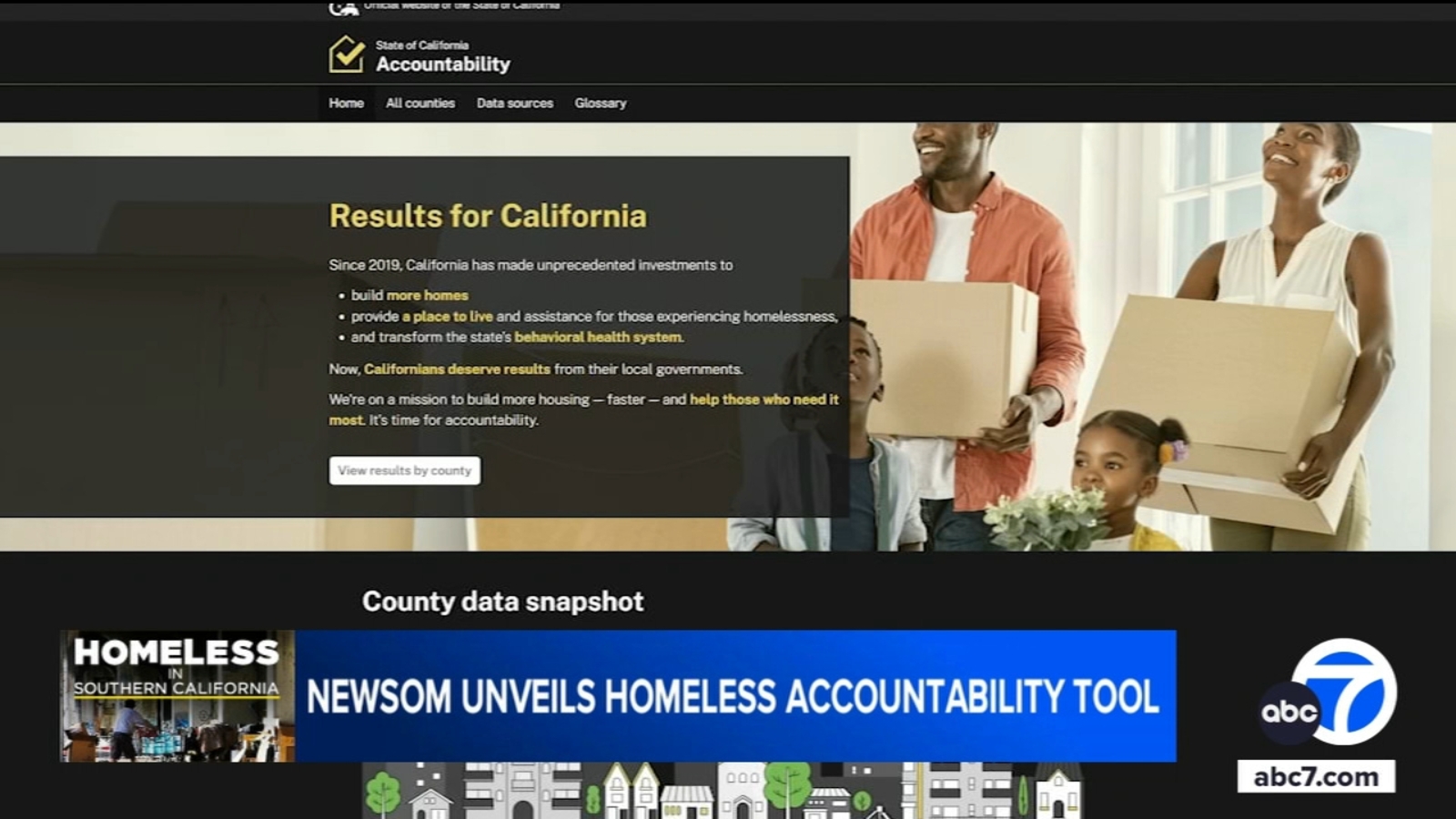 Governor Gavin Newsom unveils new homeless funding accountability tool ...