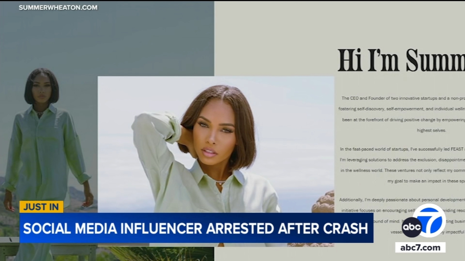 Social media influencer Summer Wheaton arrested in deadly Malibu crash ...