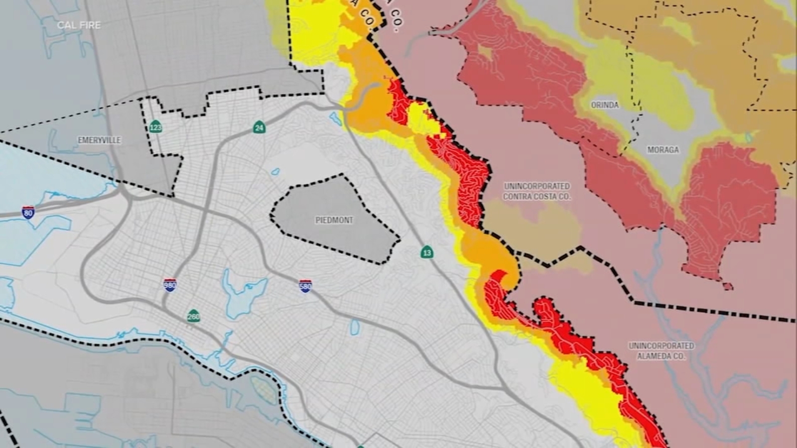 CAL FIRE overhauls wildfire risk maps, giving some Bay Area homeowners ...